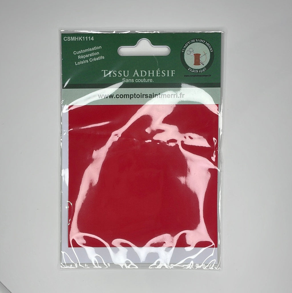 Tissu adhésif Pièce autocollante 10X20cm col rouge CSMHK111410-10 – La ...